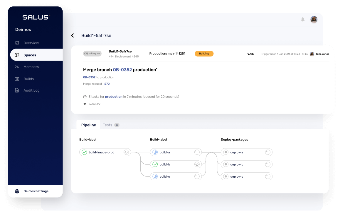 Salus - Deploy with Confidence. Manage with Ease.